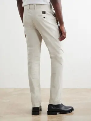 SLOWEAR Sloear Straight-leg Cotton-blend Twill Trousers