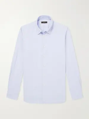 SLOWEAR Glanshirt Cotton-oxford Shirt - Blue