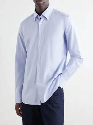 SLOWEAR Glanshirt Cotton-oxford Shirt