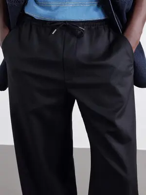 A KIND OF GUISE Samurai Straight-leg Virgin Wool Trousers
