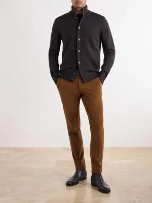 SLOWEAR Straight-leg Corduroy Trousers