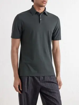 SLOWEAR Cotton Polo Shirt