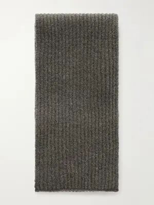 SLOWEAR Ribbed Wool-blend Scarf