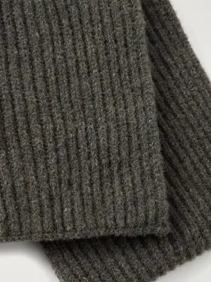SLOWEAR Ribbed Wool-blend Scarf
