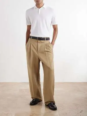 SLOWEAR Incotex Zanone Slim-fit Icecotton Polo Shirt