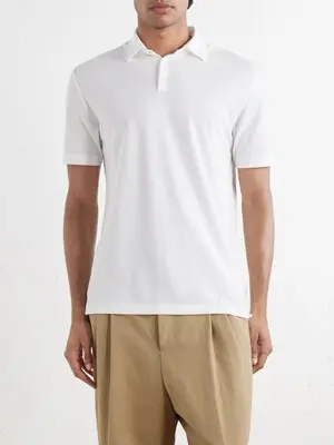 SLOWEAR Zanone Slim-fit Icecotton Polo Shirt