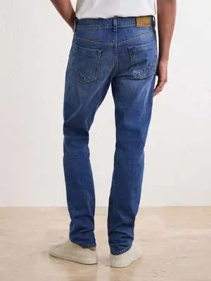 SLOWEAR Straight-leg Stretch Jeans