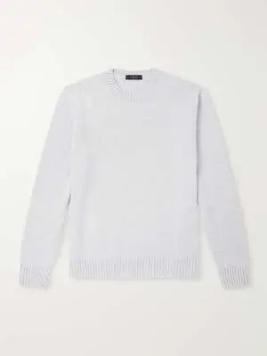 SLOWEAR Virgin Wool Crewneck Sweater - Gray