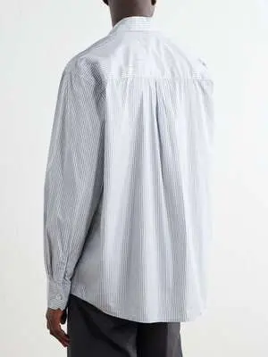 Our Legacy Above Striped Cotton-poplin Shirt