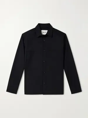 Nn07 Freddy 10037 Twill Shirt - Black