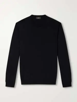 SLOWEAR Wool-blend Sweater - Black