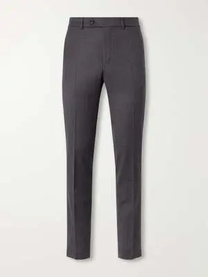 SLOWEAR Straight-leg Wool-blend Trousers