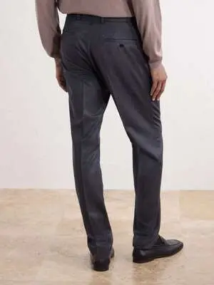 SLOWEAR Straight-leg Wool-blend Trousers
