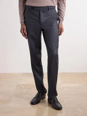 SLOWEAR Incotex Straight-leg Wool-blend Trousers