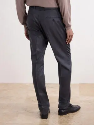 SLOWEAR Incotex Straight-leg Wool-blend Trousers