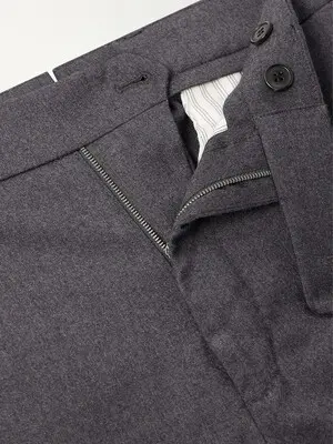 SLOWEAR Incotex Straight-leg Wool-blend Trousers
