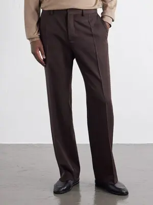 A KIND OF GUISE Wide-leg Virgin Wool Trousers