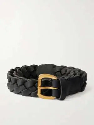 Visvim 3cm Braided Leather Belt