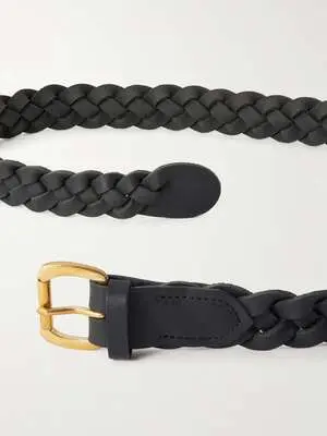 Visvim 3cm Braided Leather Belt