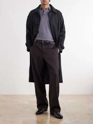 SLOWEAR Zanone Slim-fit Flexwool Polo Shirt