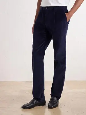 SLOWEAR Incotex Straight-leg Stretch Cotton-corduroy Trousers