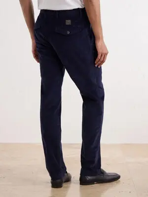 SLOWEAR Incotex Straight-leg Stretch Cotton-corduroy Trousers