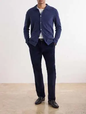 SLOWEAR Incotex Straight-leg Stretch Cotton-corduroy Trousers