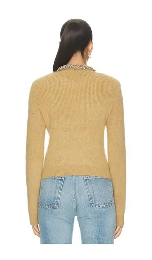 SELF-PORTRAIT Beaded Trim Knit Jumper