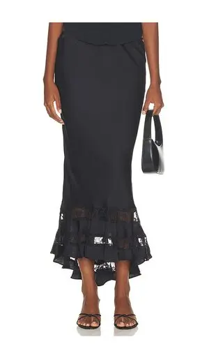 Free People Long Lost Lover 1/2 Slip Skirt
