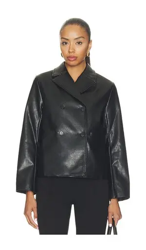 Rag & Bone Finley Faux Leather Coat