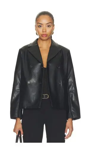 Rag & Bone Finley Faux Leather Coat