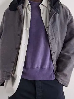 A.PRESSE Cotton-jersey Sweatshirt