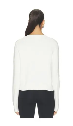 STITCHES & STRIPES Odette Cardigan In Ivory