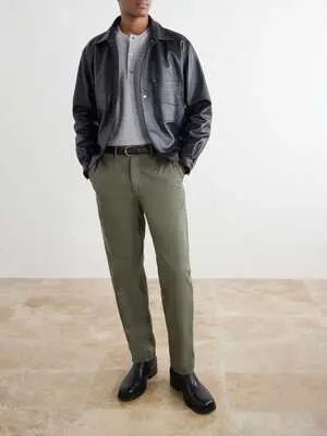 Hartford Wool And Cashmere-blend Waffle Henley Sweater
