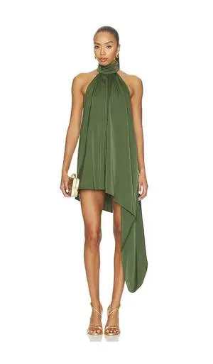 MORE TO COME Katheryn Asymmetrical Mini Dress
