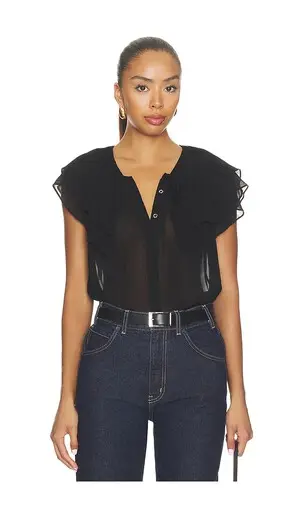 Paige Lucia Blouse - Black