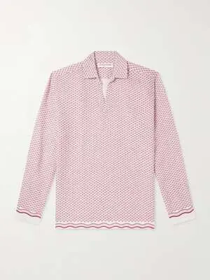 Orlebar Brown Ridley Printed Linen Shirt