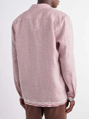 Orlebar Brown Ridley Printed Linen Shirt