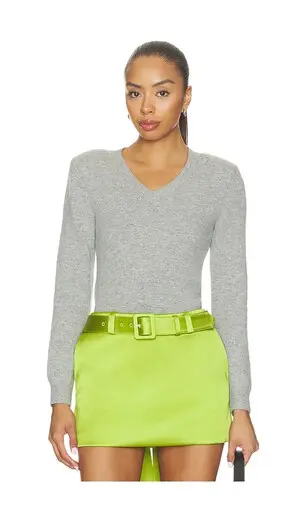SELF-PORTRAIT Flower Wool Jumper - Grey
