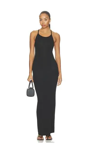 WAO Maxi Tank Dress - Black