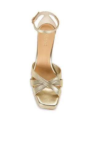 Raye Iris Platform In Metallic