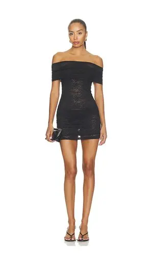 Superdown Oddette Off Shoulder Mini Dress