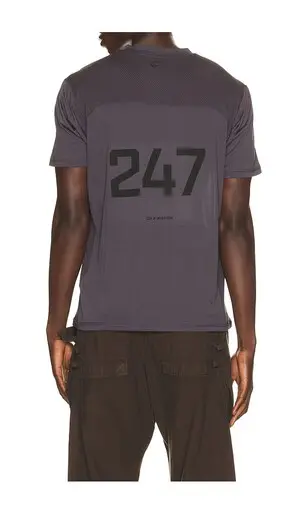 247 BY REPRESENT Numbers Tee In Grey - Graphene