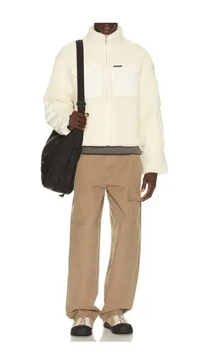 Canada Goose Harrier Fleece Jacket In White