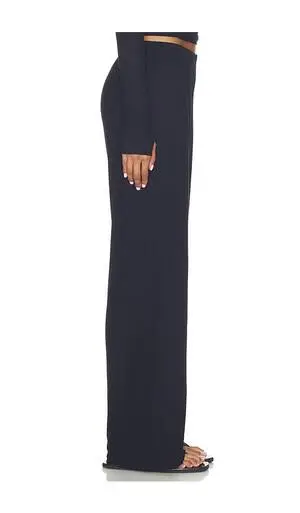 Michael Lauren Laguna Wide Leg Pant With Snaps