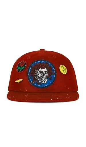 MadeWorn Grateful Dead Snapback Hat - Red