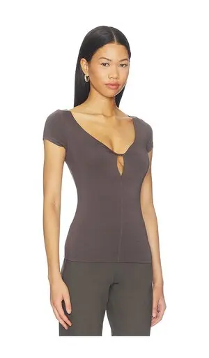 GEEL Connor Top In Chocolate