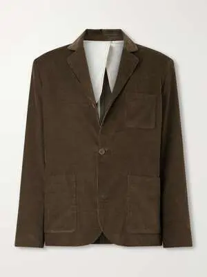 A KIND OF GUISE Deconstructed Atelier Cotton-corduroy Blazer - Brown