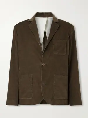 A KIND OF GUISE Deconstructed Atelier Cotton-corduroy Blazer