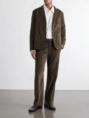 A KIND OF GUISE Deconstructed Atelier Cotton-corduroy Blazer